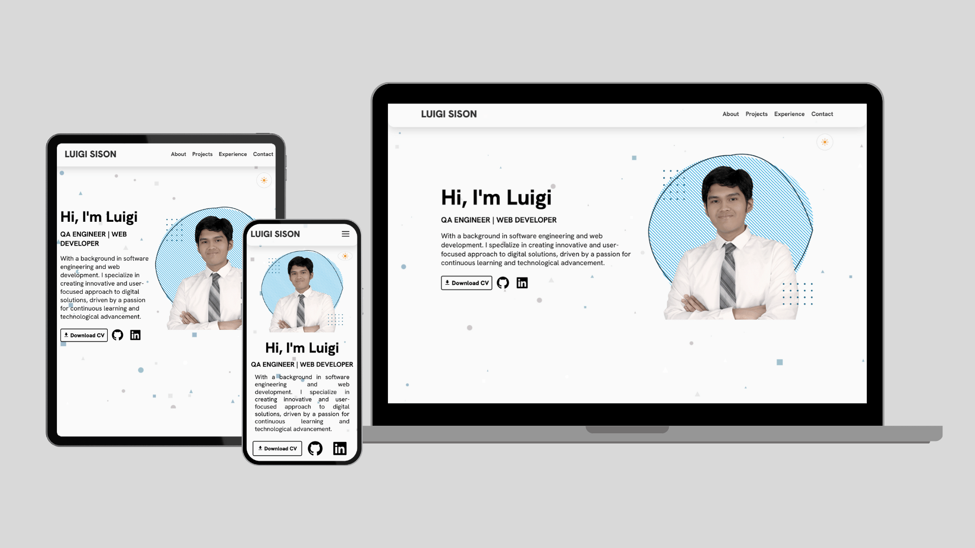 Jesus Luigi Sison | Web Developer | Software QA
